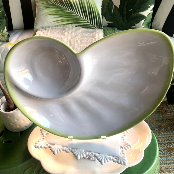 unbranded | Dining | Indoor Outdoor Nautilus Seashell Serving Tray ...